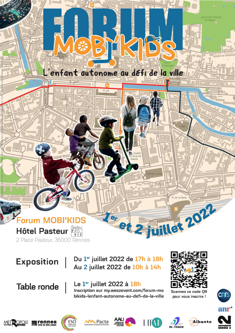 Forum Mobi'Kids : l'enfant autonome au défi de la ville | Espaces et ...